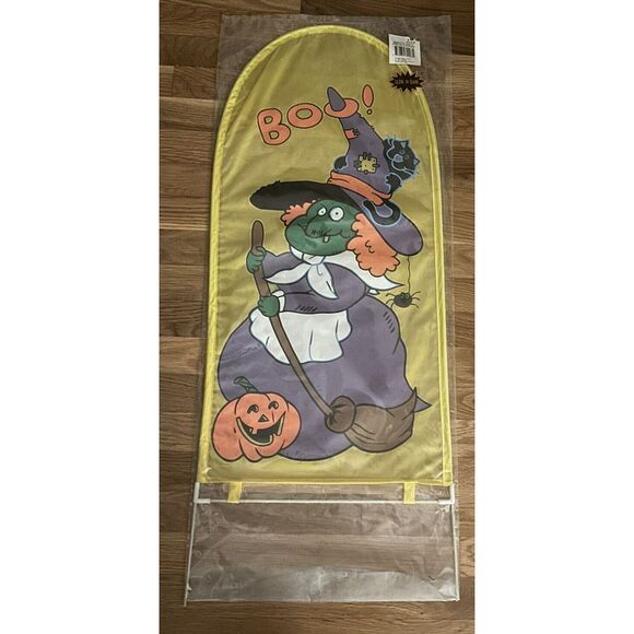 Holiday | Nos Vintage 9s Spooky Hollow Halloween Yard Sign Art Ugly ...